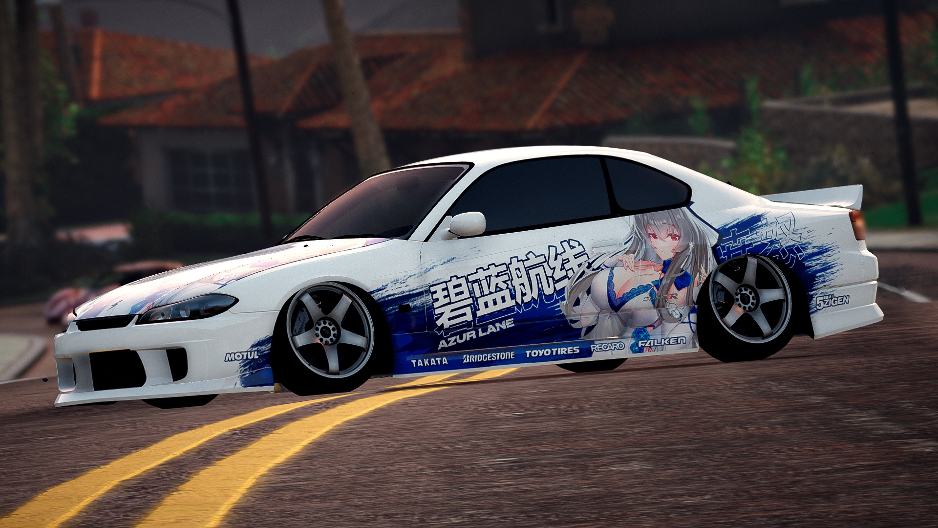 🥇 Descargar "Azur Lane" Nissan Silvia S-15 Spec-R (GTA 5)